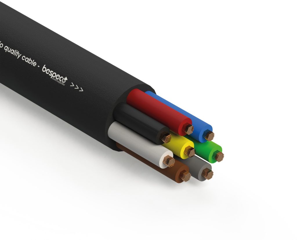 Bespeco - B/FLEX820 - Ultra flexible speaker cable, 8 x 2 mmq, Ø 13 mm