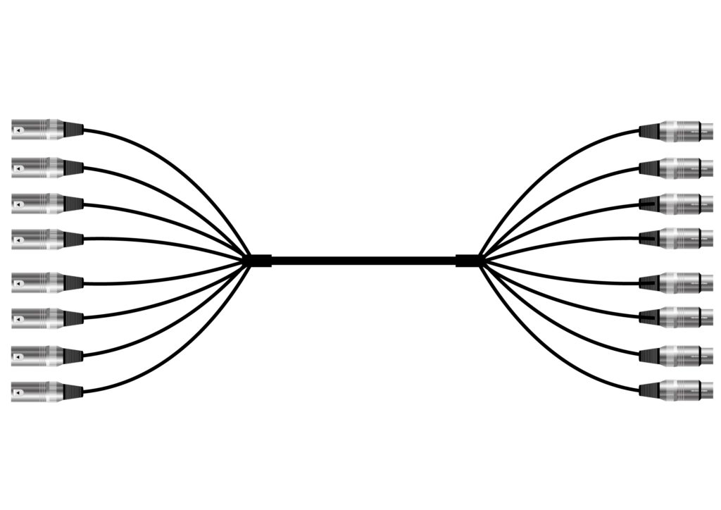 BRU08L10 - Balanced Multichannel Digital Cable - Bespeco