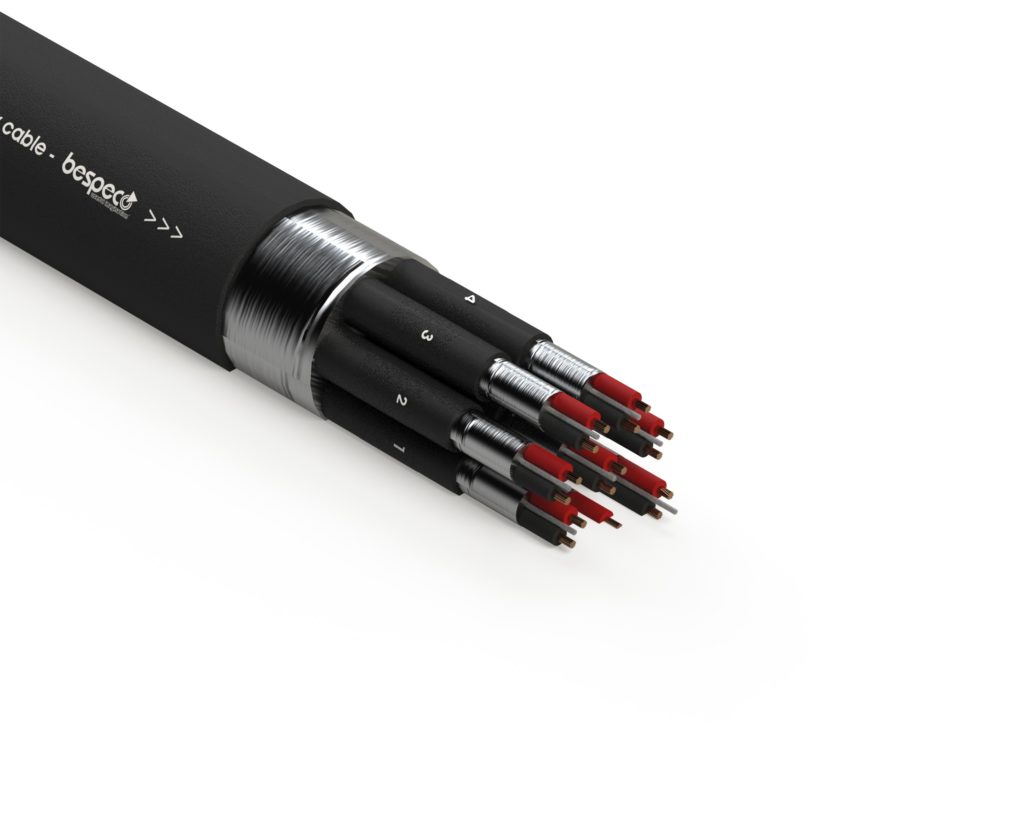 Bespeco - CV8 - Multicore cable, 8 x (2 x 0.22) mmq, Ø 11 mm