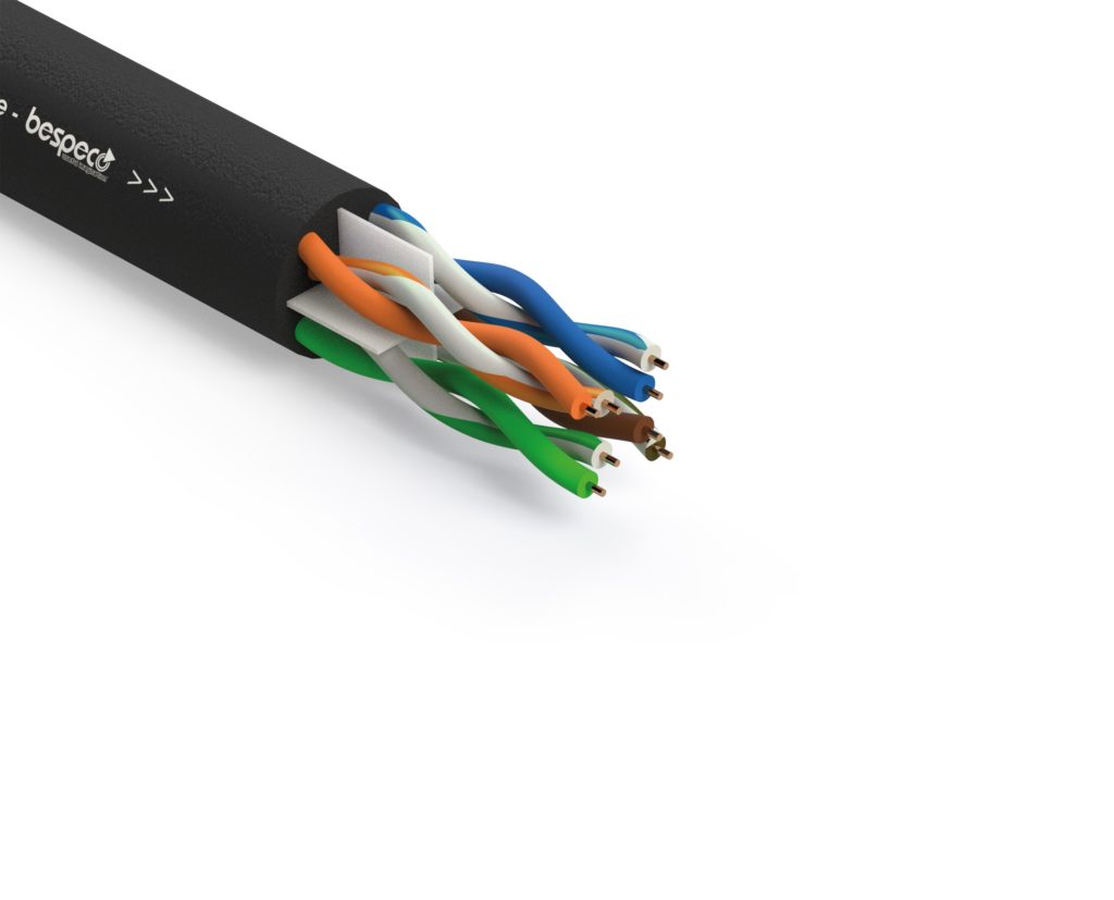 Bespeco - CVPCAT6 - CAT6 cable, Ø 6,2 mm