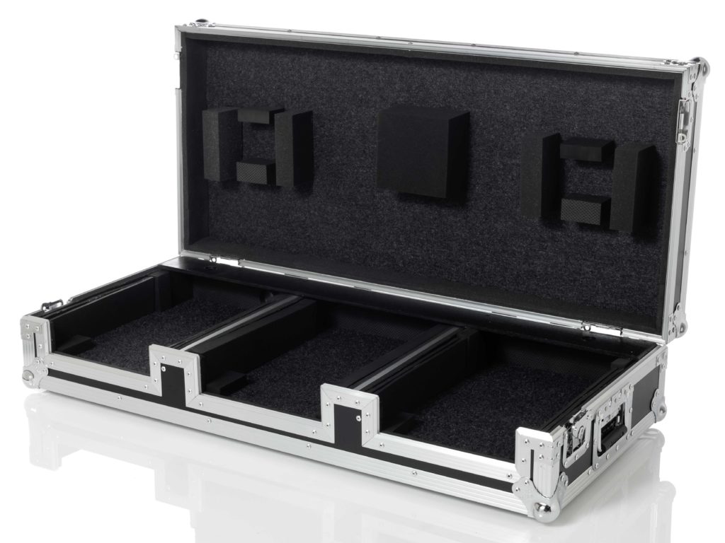 DJCSCOF03 - Coffin case per mixer da 12" e n. 2 lettori CD da 11" a 12 ...