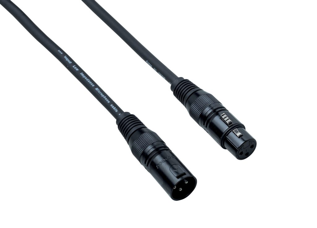 Bespeco - Microphone cable Python series - cannon male - cannon female