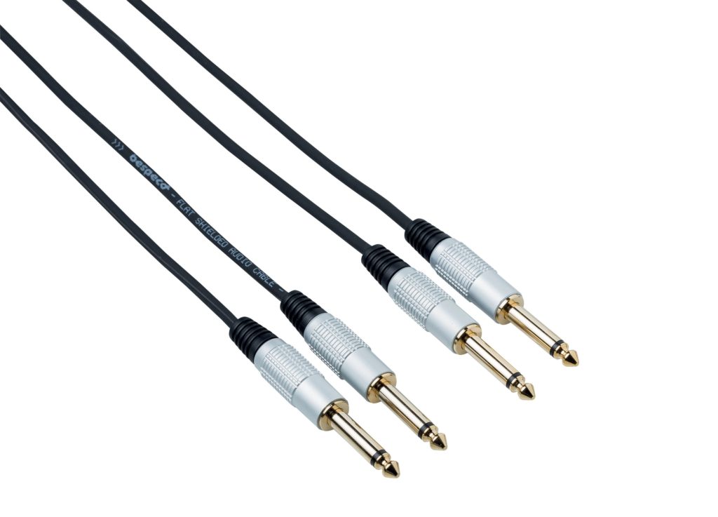 Bespeco - Interlink cable Special series - 2 x Ø 6,3 mm jack - 2 x Ø 6 ...