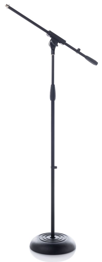 SH2GR - Boom Microphone Stand with Round Cast Iron Base - Bespeco