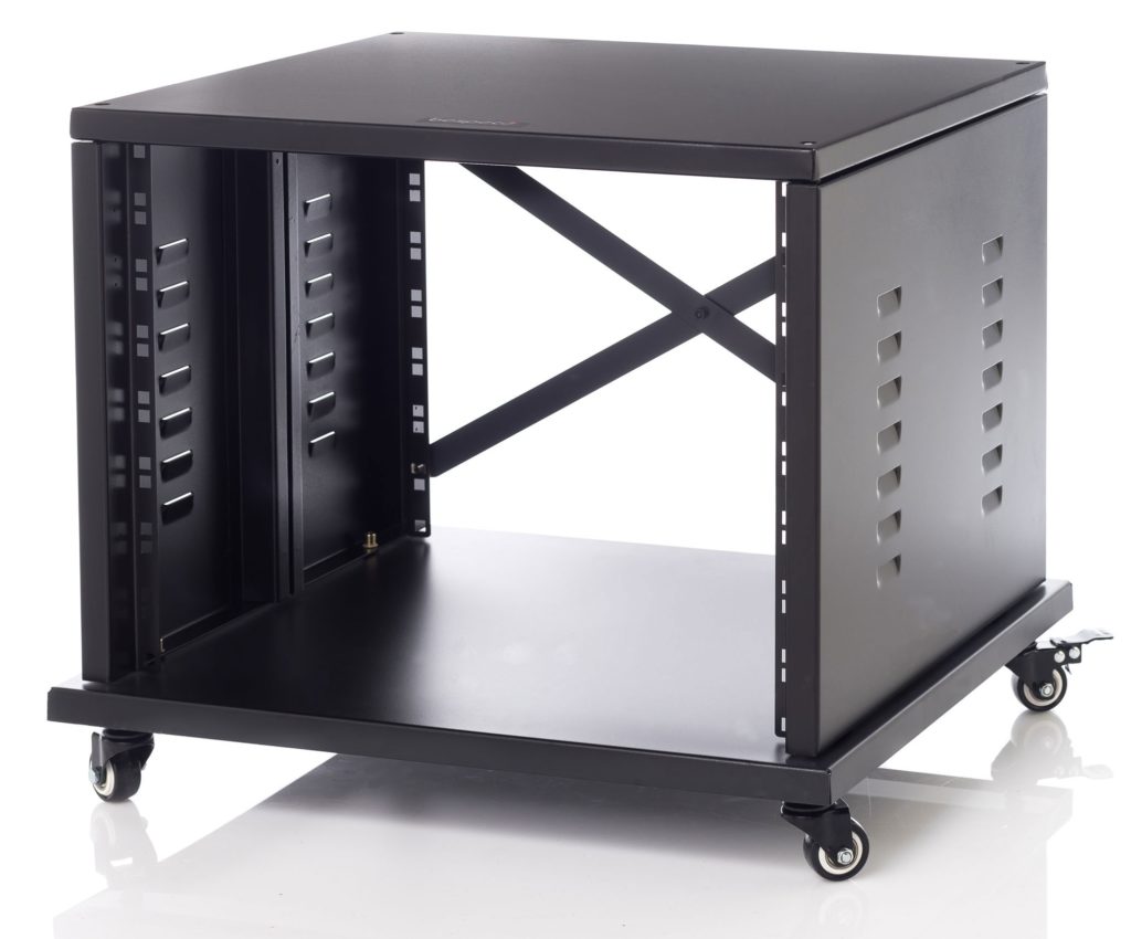 STRK08 - 8U 19" Mobile Rack - Bespeco