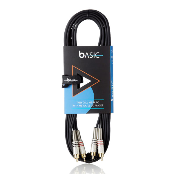 Bespeco - Basic Interlink cable - 2 x RCA - 2 x RCA